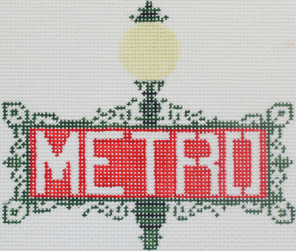 Metro Station Sign - The Eye of the Needle